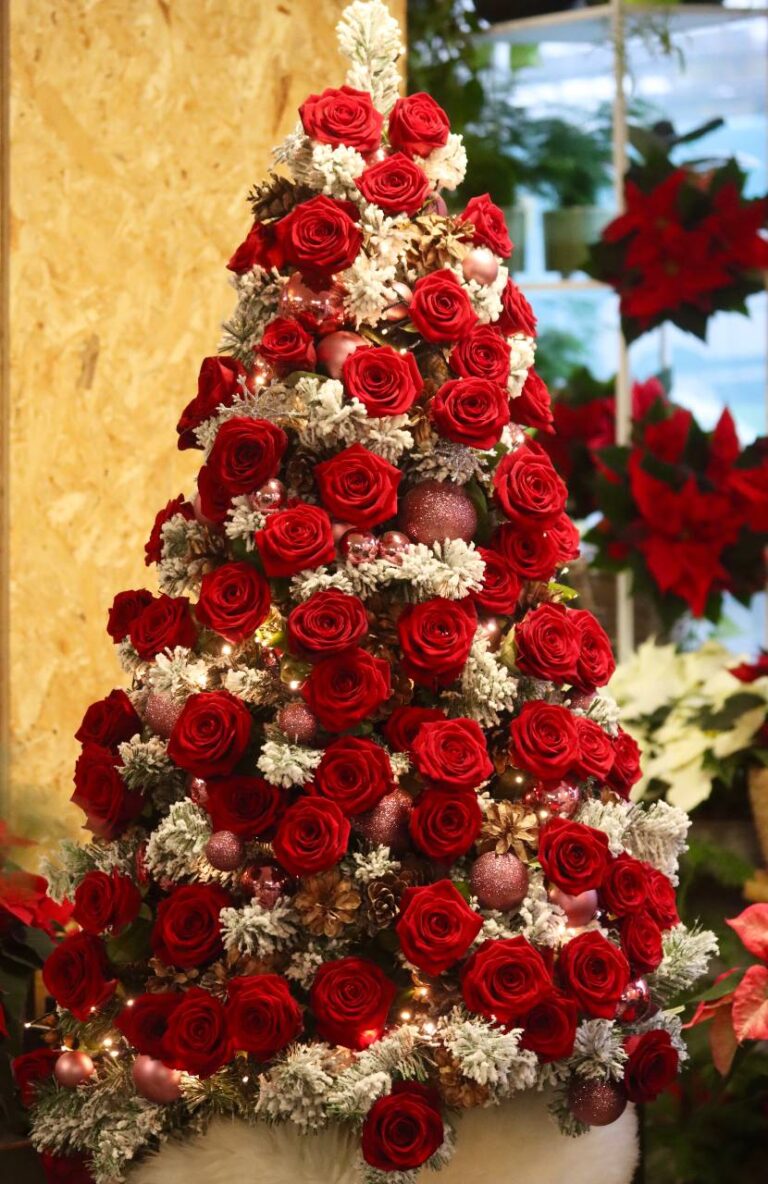 Pirjo Koppi created a cozy Porta Nova xmas ambience